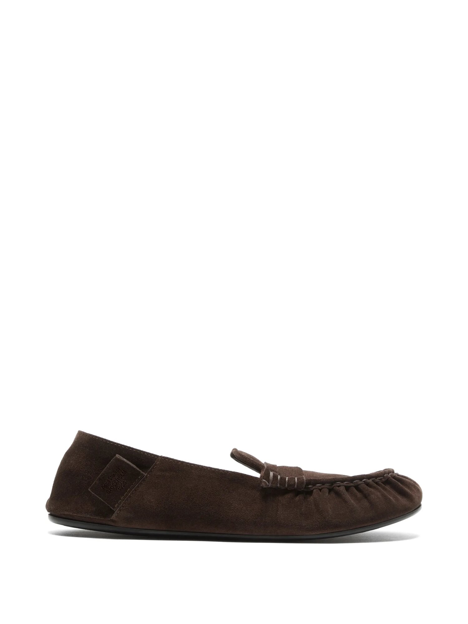 Лоферы Suede loafers