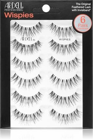 Накладные ресницы Ardell Wispies 6 Pairs, черный