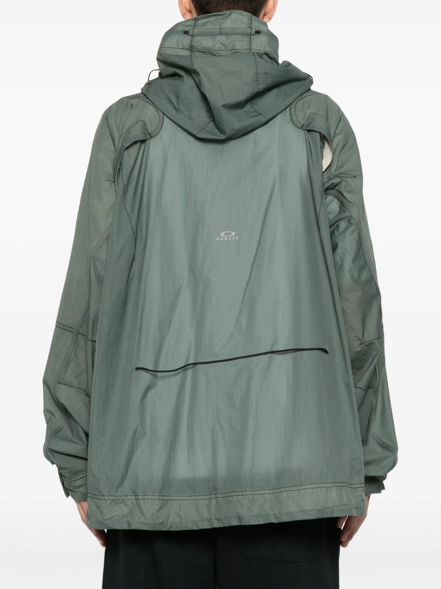 Куртка Oakley Hooded zip-up jacket, размер M, green — фото 1