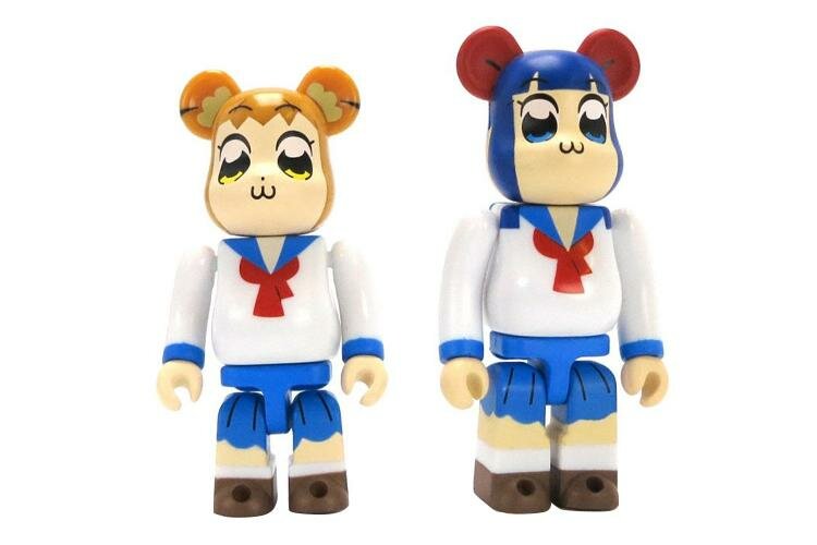 Фигурка унисекс BE@RBRICK Popte 2 Pack White, 13358432