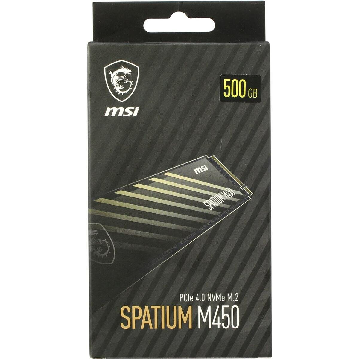 SPATIUM M450 500 Гб M.2 PCI-E Gen4 x4 M.2 Type 2280 M Key, TBW 300, 0.32 DWPD
