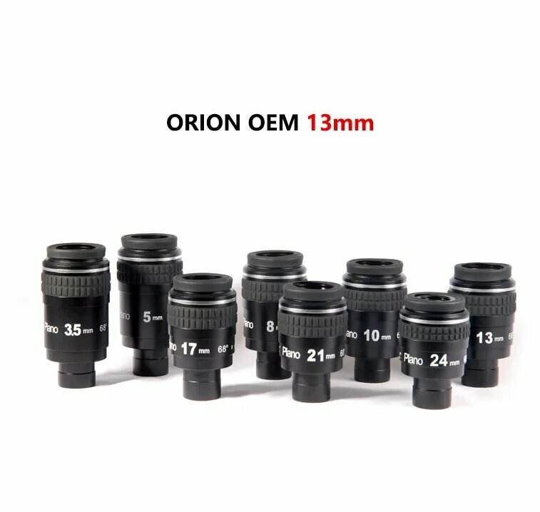 ORION OEM PLANO,13mm, 8 элементов, 68 градусов, 1,25/2inch, окуляр