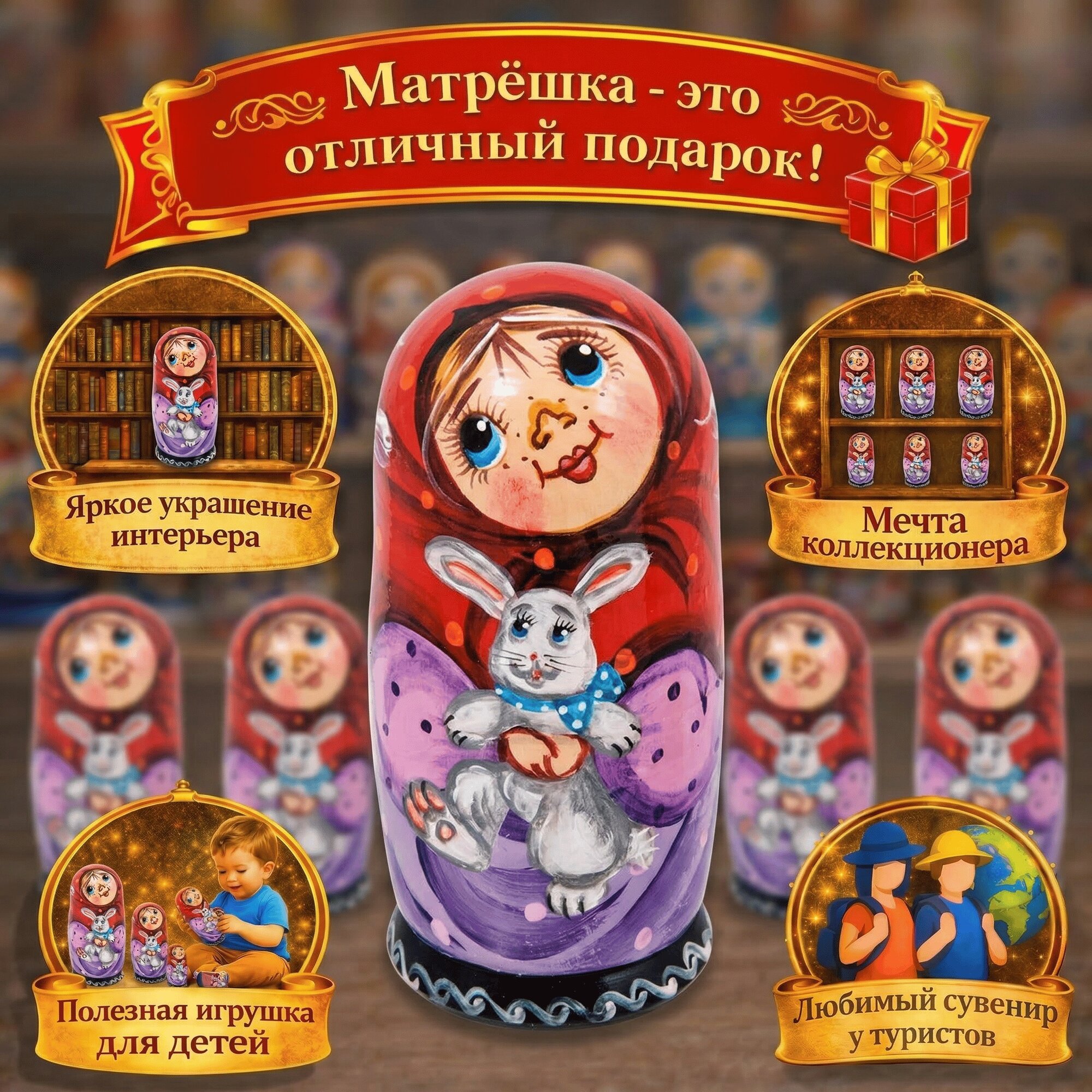Матрешка Фросенька — фото 1