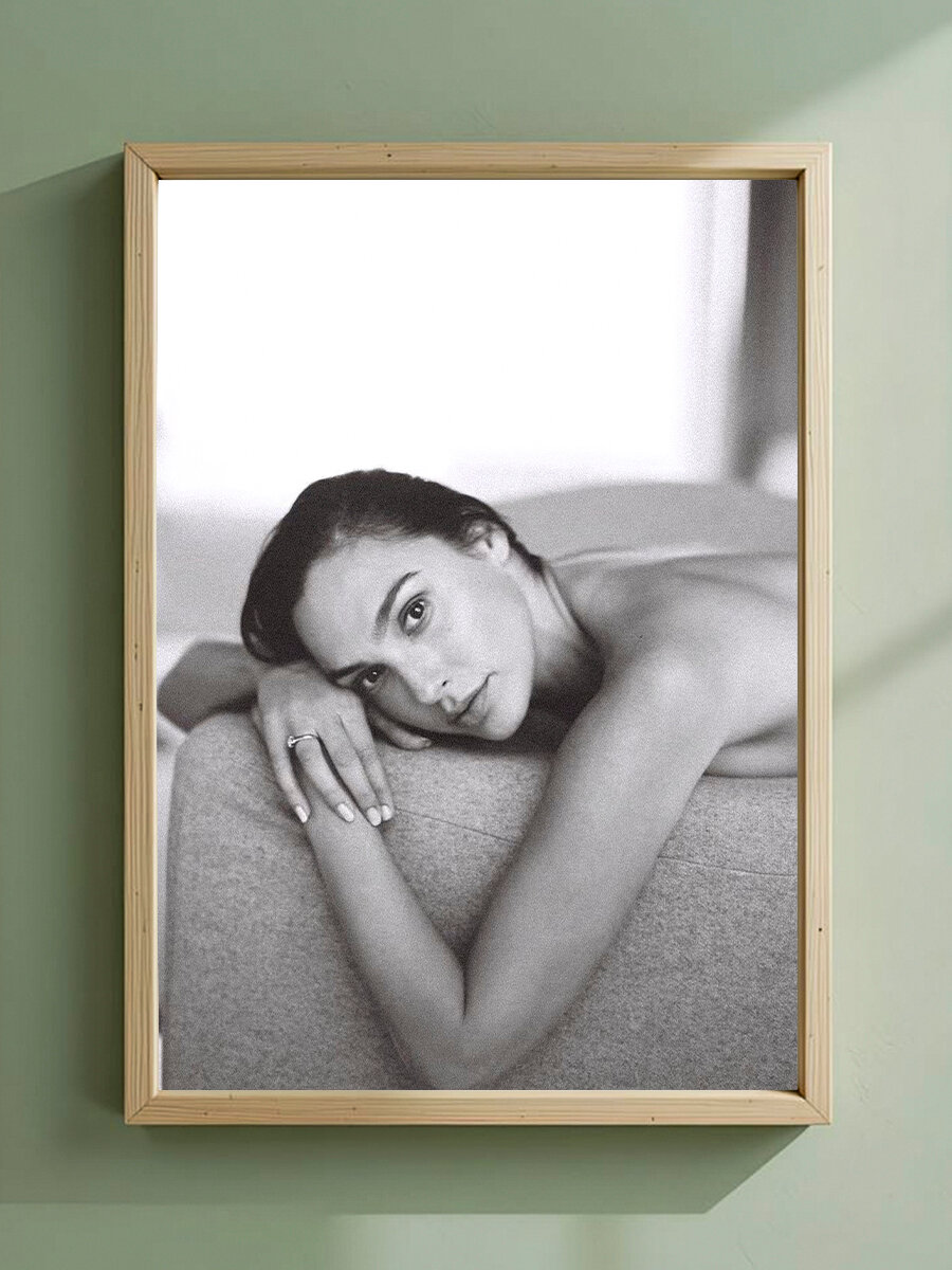 Постер, плакат на стену "Галь Гадот - Gal Gadot" 42 см х 29,7 см (А3)