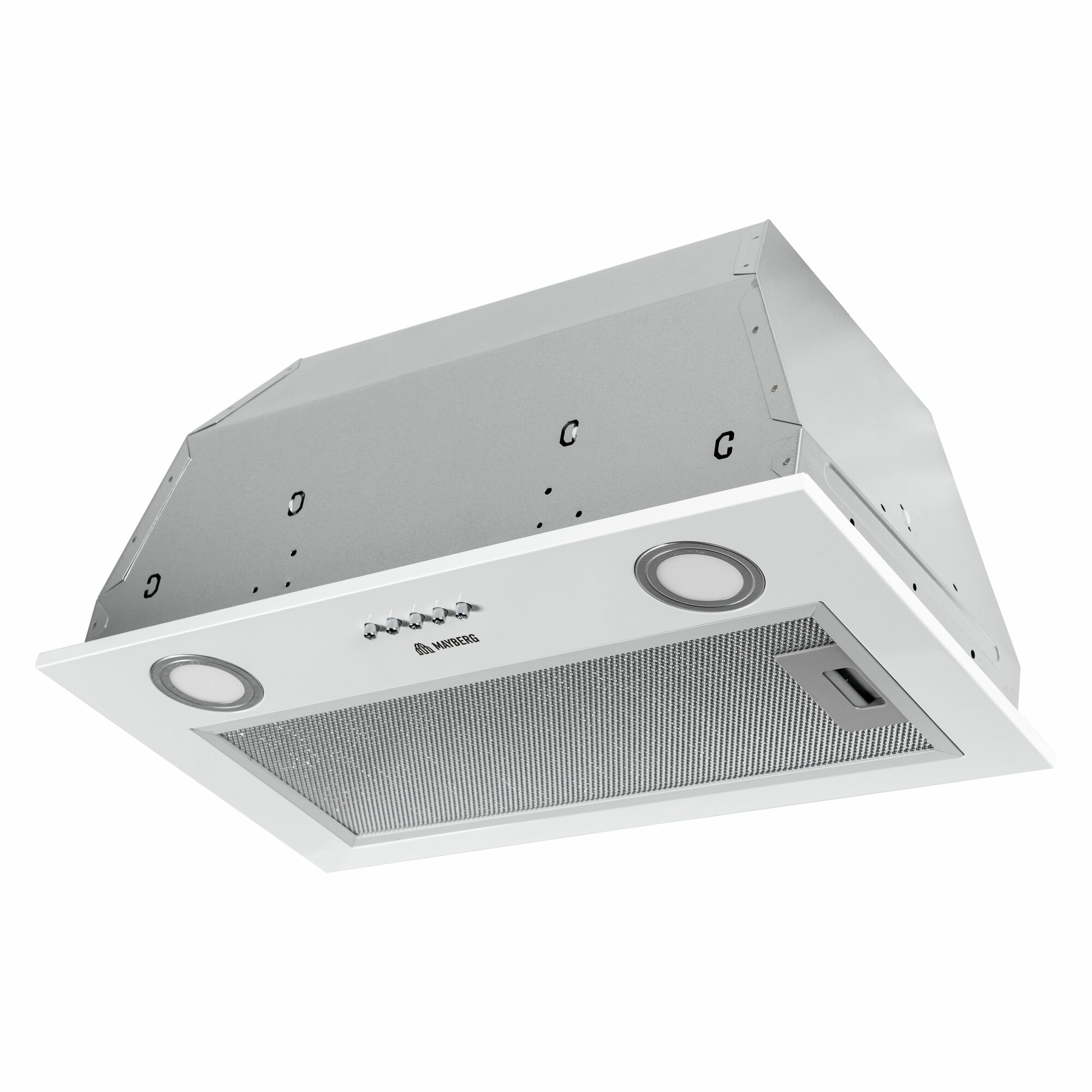 Вытяжка для кухни , вытяжка кухонная встраиваемая , 52см,1300м3/ч, LED освещение , MAYBERG