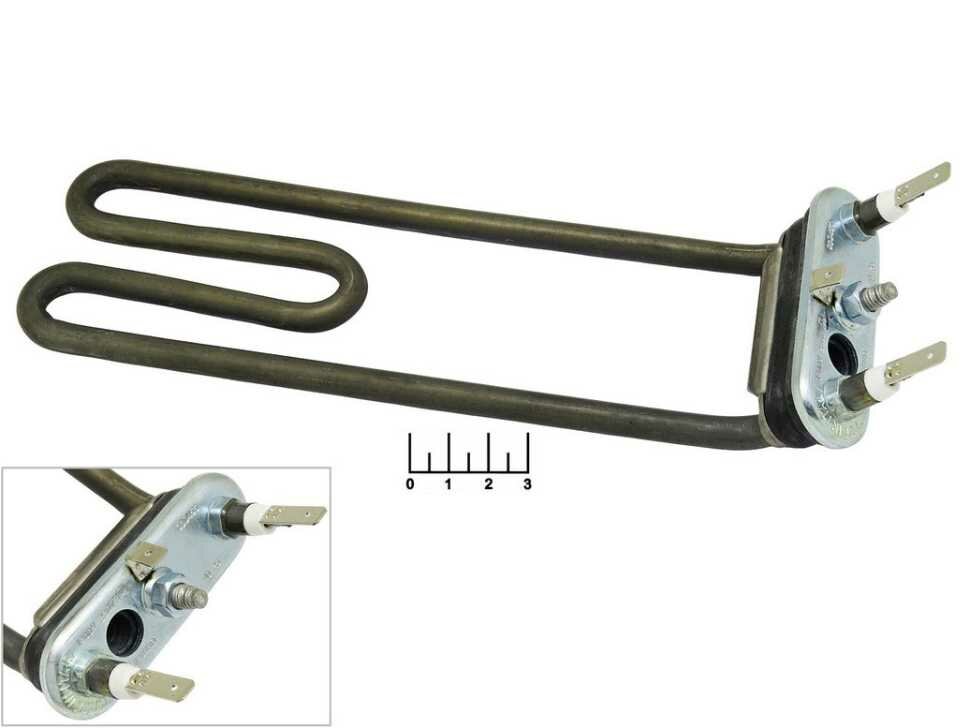 Тэн для стиральной машины 1900W 230мм 264986 (1600)