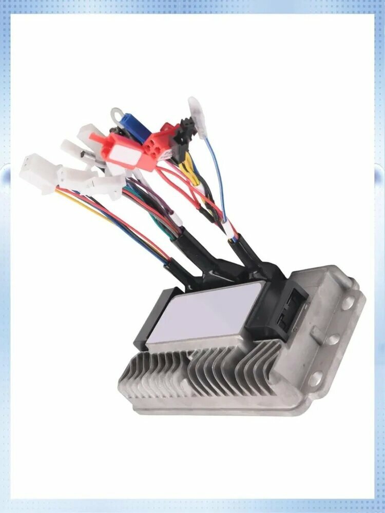 Контроллер Электромобиля 48V/60V/72V 500W-1500W Трехрежимный Синусоидальный Бесщеточный Мотор Интеллектуальный Управляющий Блок