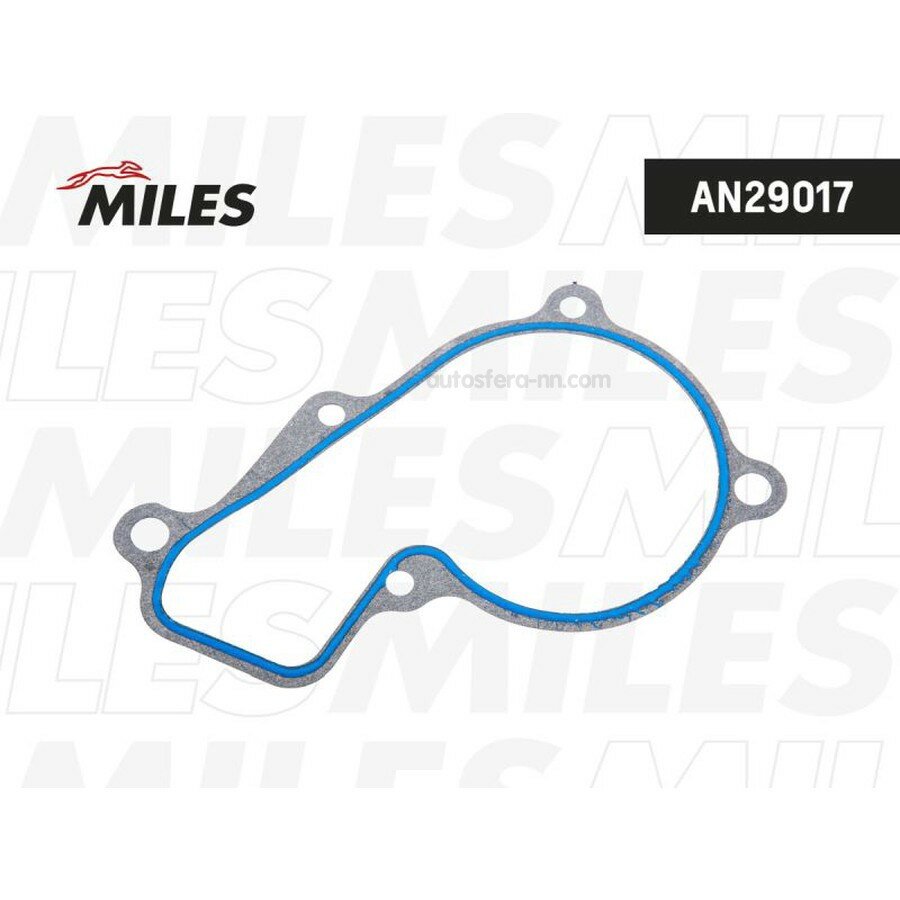 MILES AN29017 Прокладка водяного насоса HYUNDAI I40 11- AN29017