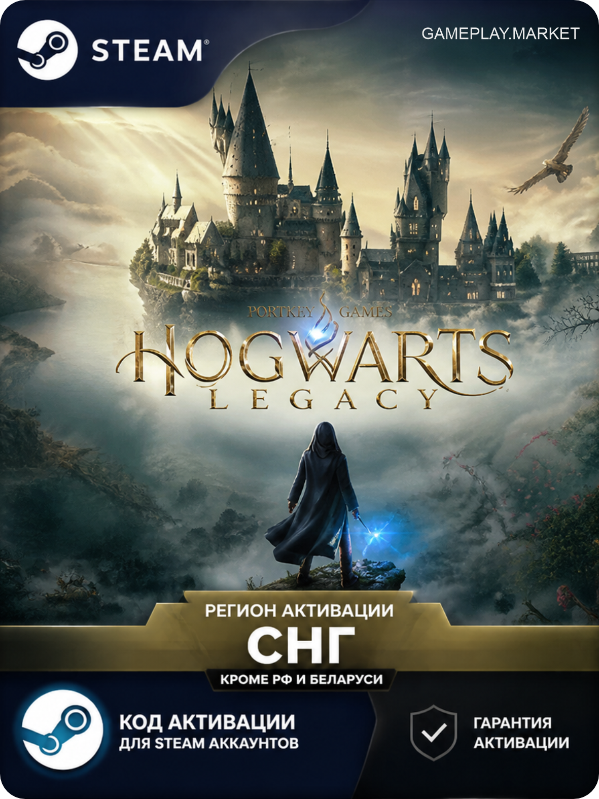 Игра Hogwarts Legacy Standart Edition Steam CIS / СНГ, кроме России и Беларуси / Оригинальный ключ Steam