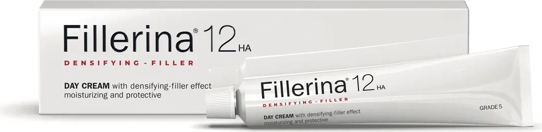 Fillerina Дневной крем для лица с укрепляющим эффектом, уровень 5 Fillerina 12 Densifying-Filler Day Treatment Grade 5 50ml