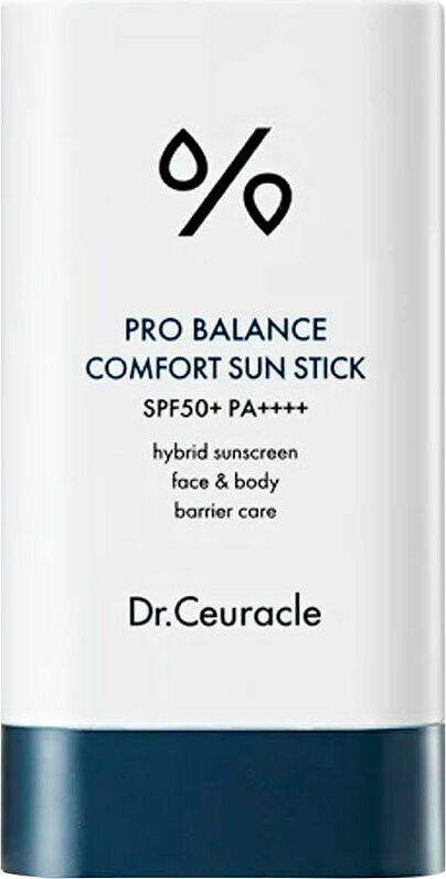 Dr. Ceuracle Солнцезащитный стик с пробиотиками SPF50+ PA++++ Pro Balance Comfort Sun Stick SPF50+ PA++++