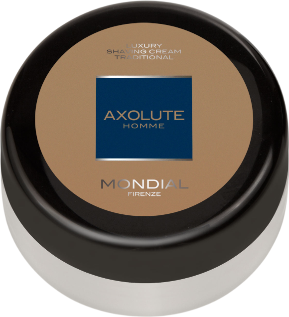 MONDIAL Крем для бритья в пластиковой чаше "Аксолют" Axolute Homme Luxury Shaving Cream Traditional 1 шт.