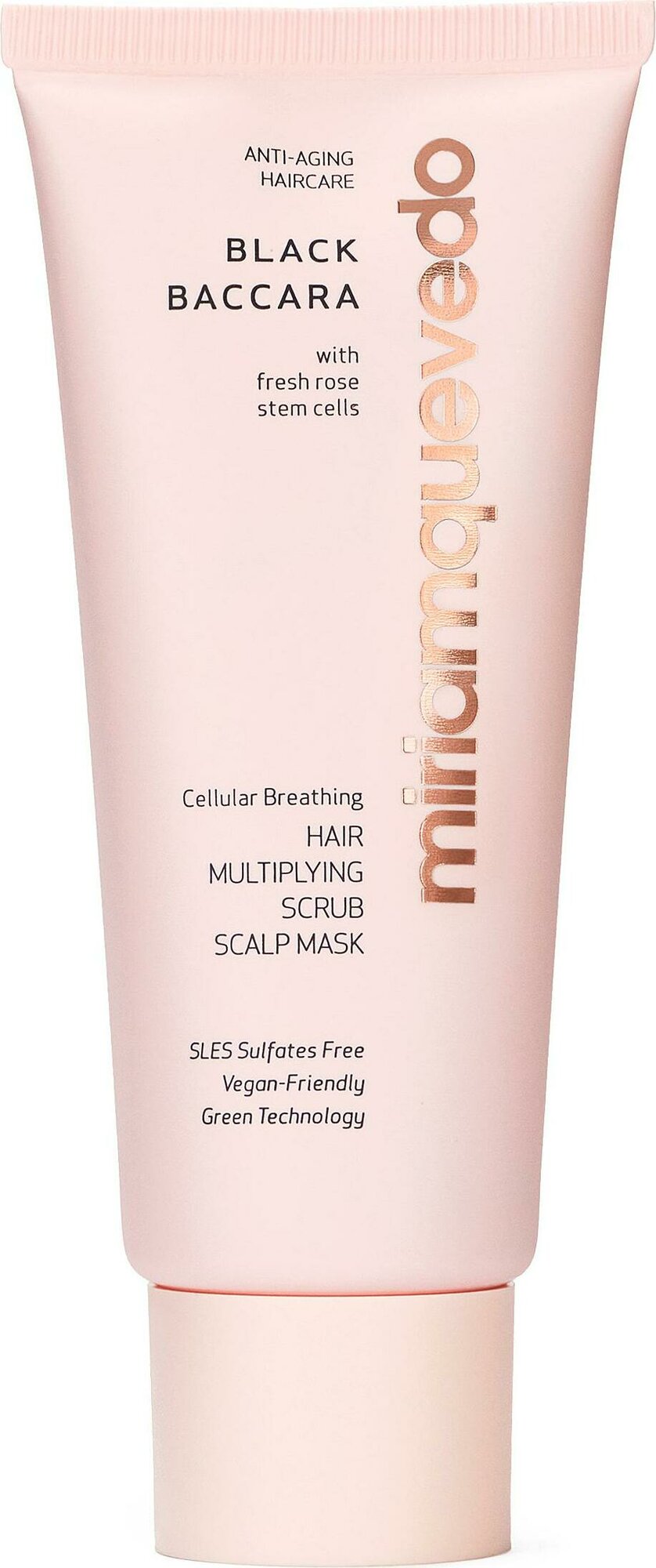 MIRIAMQUEVEDO Отшелушивающая маска для волос Блэк Баккара Black Baccara Cellular Breathing Hair Multiplying Scrub Mask 1 шт.