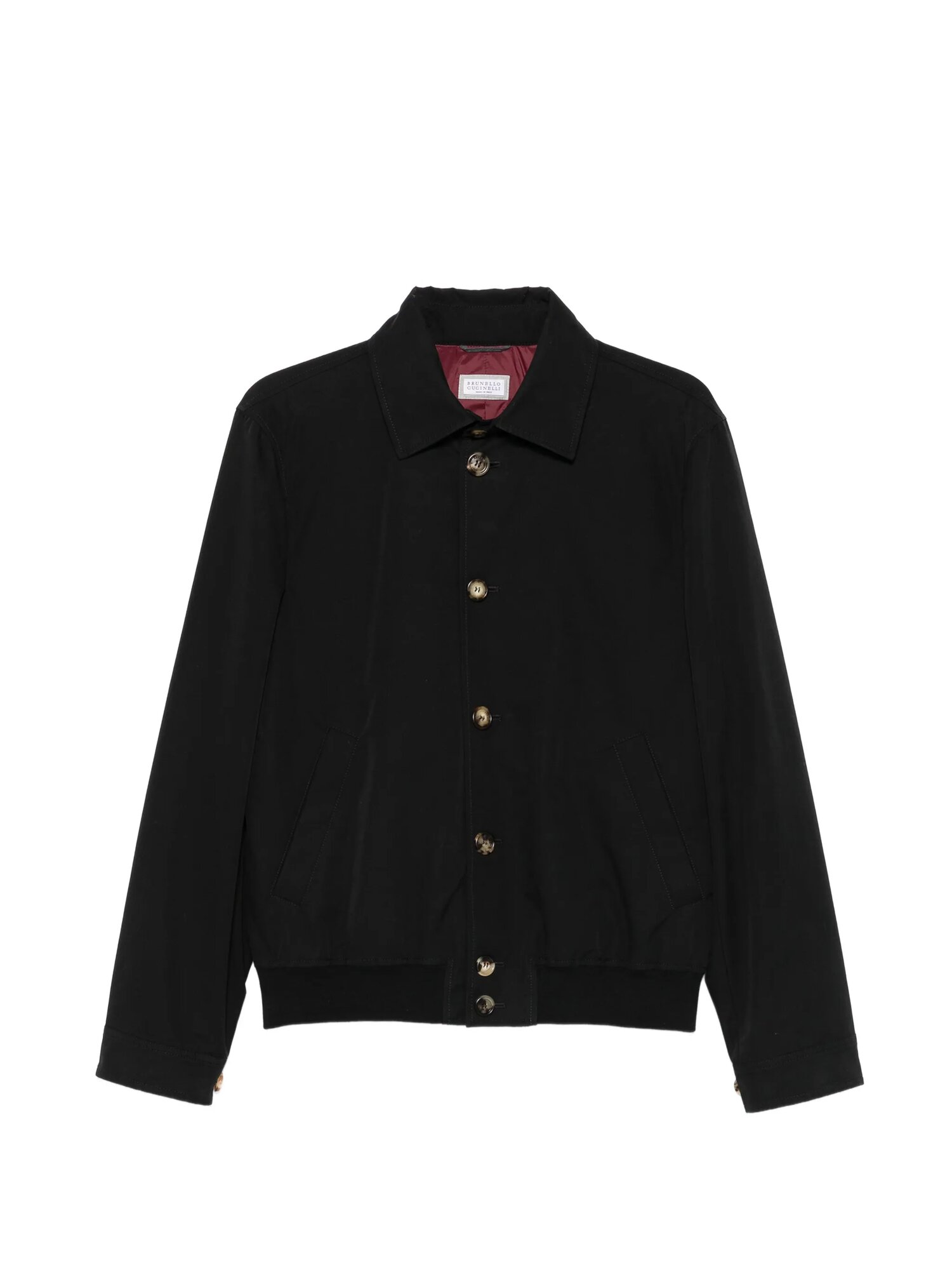 Куртка Button-fastening bomber jacket