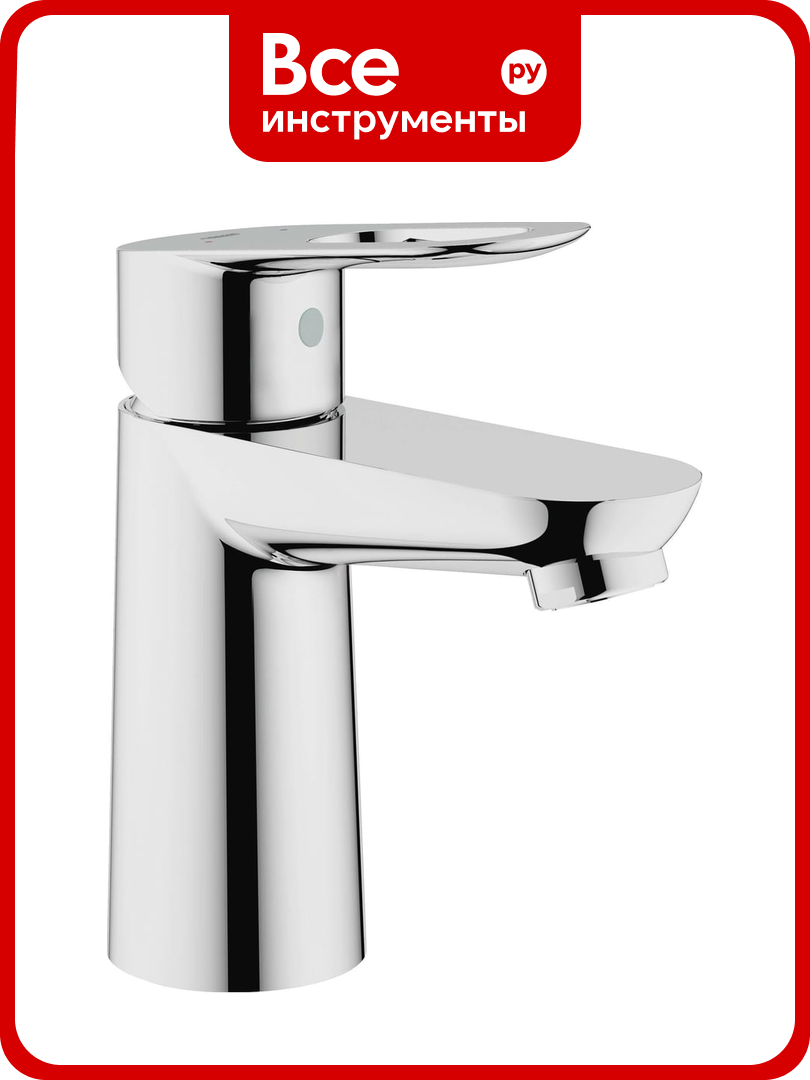 Смеситель для раковины Grohe BauLoop гладкий корпус 23337000