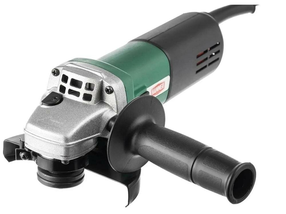 Углошлифовальная машина Hammer USM850D 850Вт 12000об/мин рез. шпин: M14 d=125мм (839603)