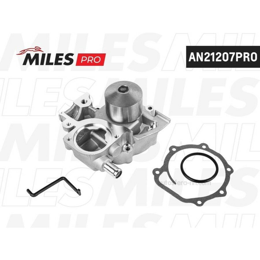 MILES AN21207PRO Насос водяной (серия PRO) SUBARU OUTBACK EJ25 97- AN21207PRO
