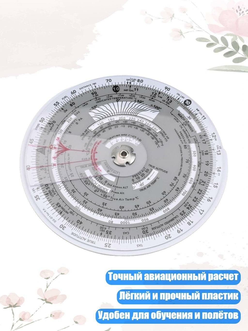 Авиационный плоттер-линейка