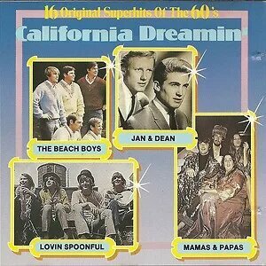 Various - California Dreamin (16 Original Superhits Of The 60s) (EEC 1988) EX