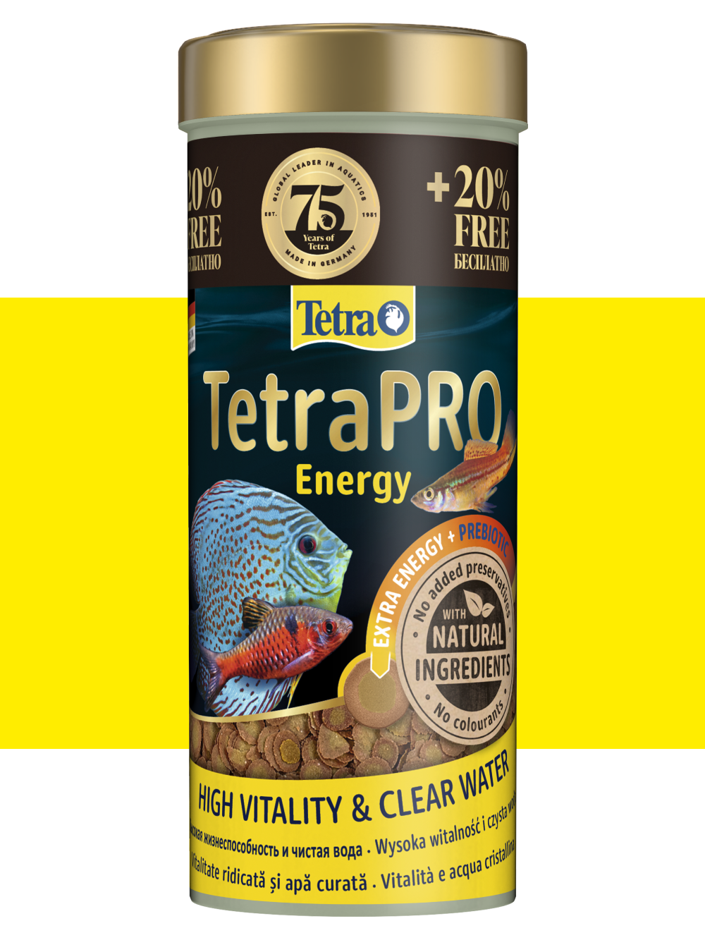 Премиум корм для рыб TetraPro Energy 300мл (250мл + 20% Bonus)
