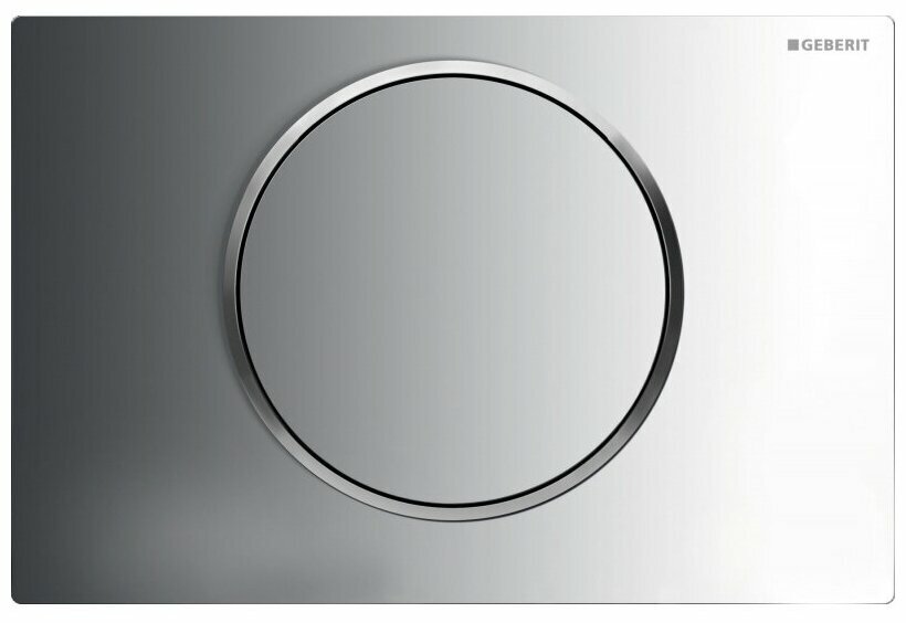 Смывная клавиша Geberit Sigma 10 115.758. KH.5 хром / матовый хром / хром