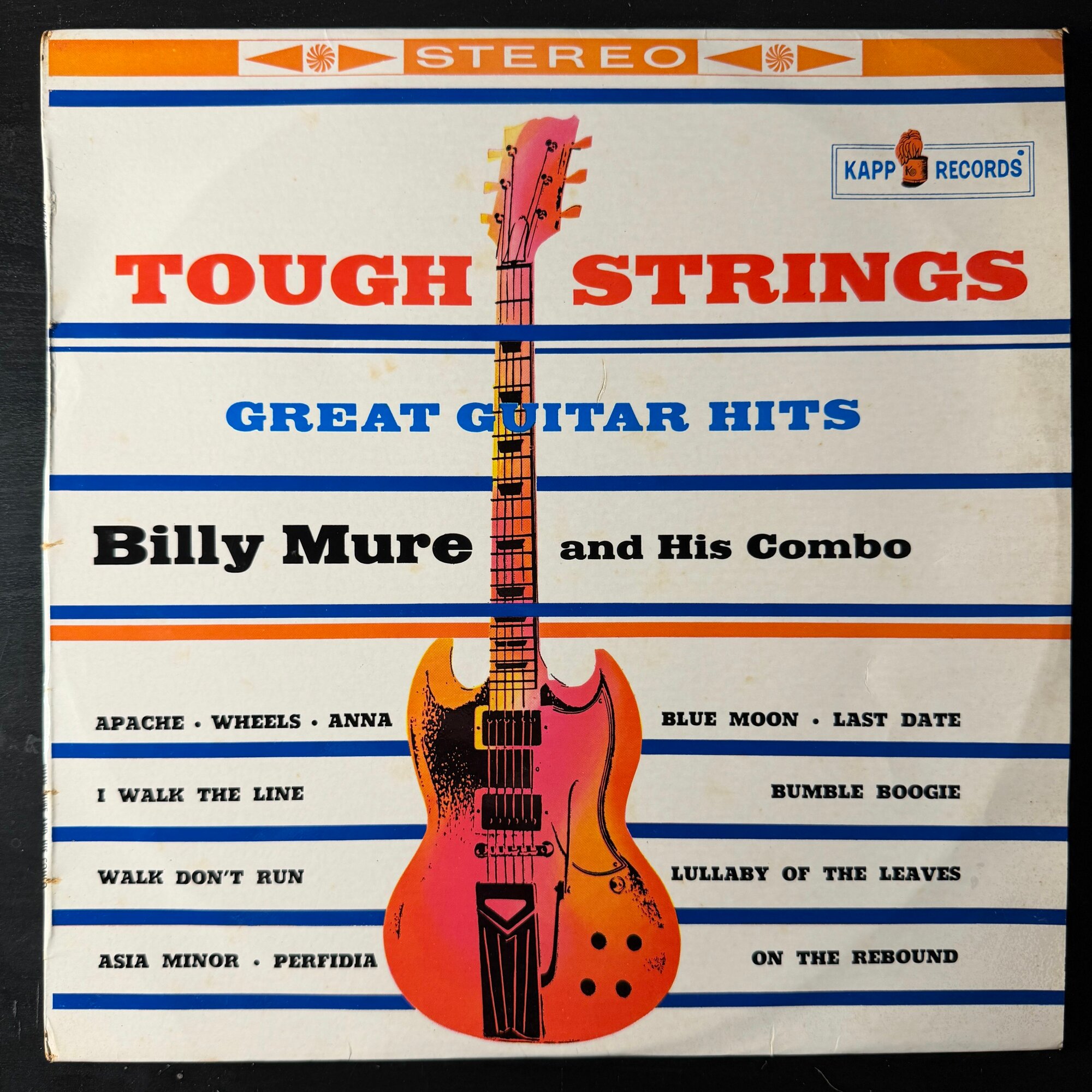 Виниловая пластинка Billy Mure And His Combo Tough Strings (Австралия)