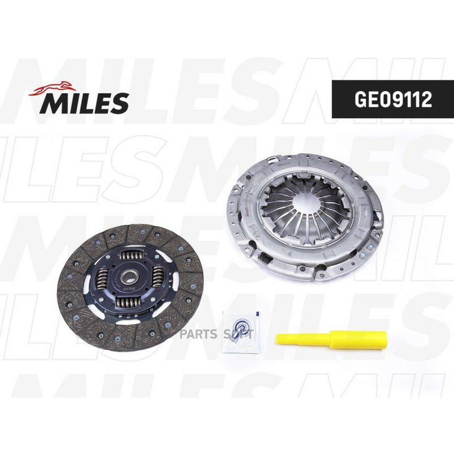 Сцепление, комплект от официального дистрибьютора, MILES, артикул GE09112