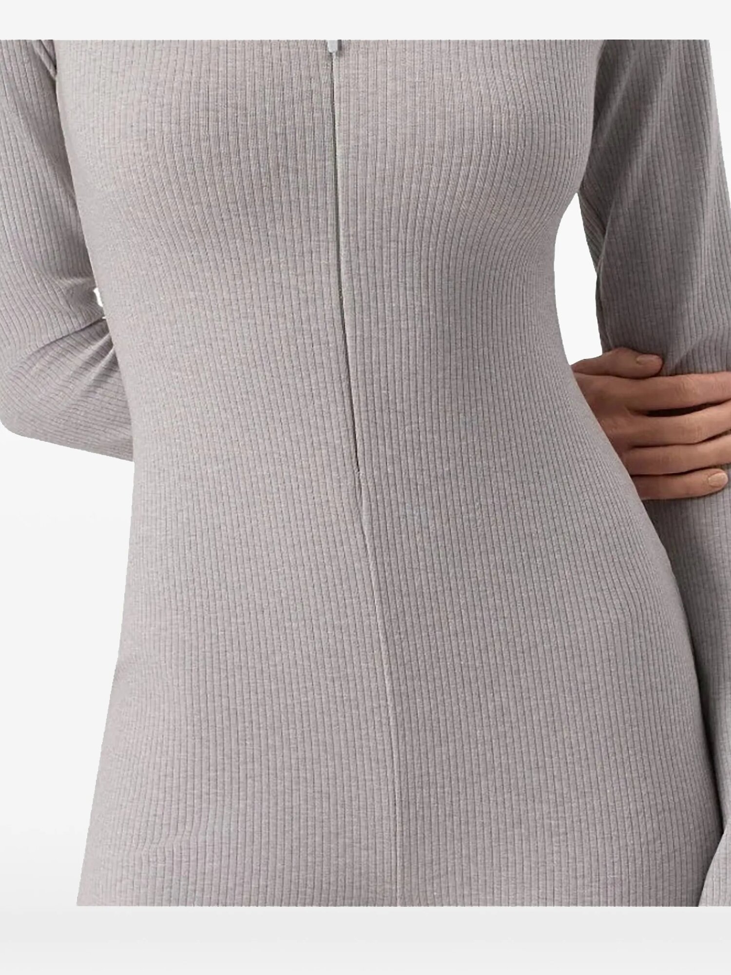 Комбинезон Alo Ribbed long-sleeve playsuit, размер 38 — фото 1