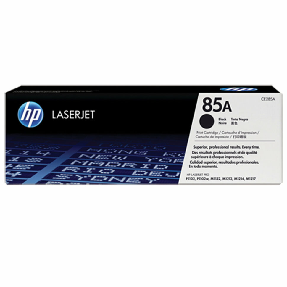 Картридж лазерный HP (CE285A) LaserJet P1102/P1102W/M1212NF и другие, №85А, оригинальный, 1600 стр, 360740