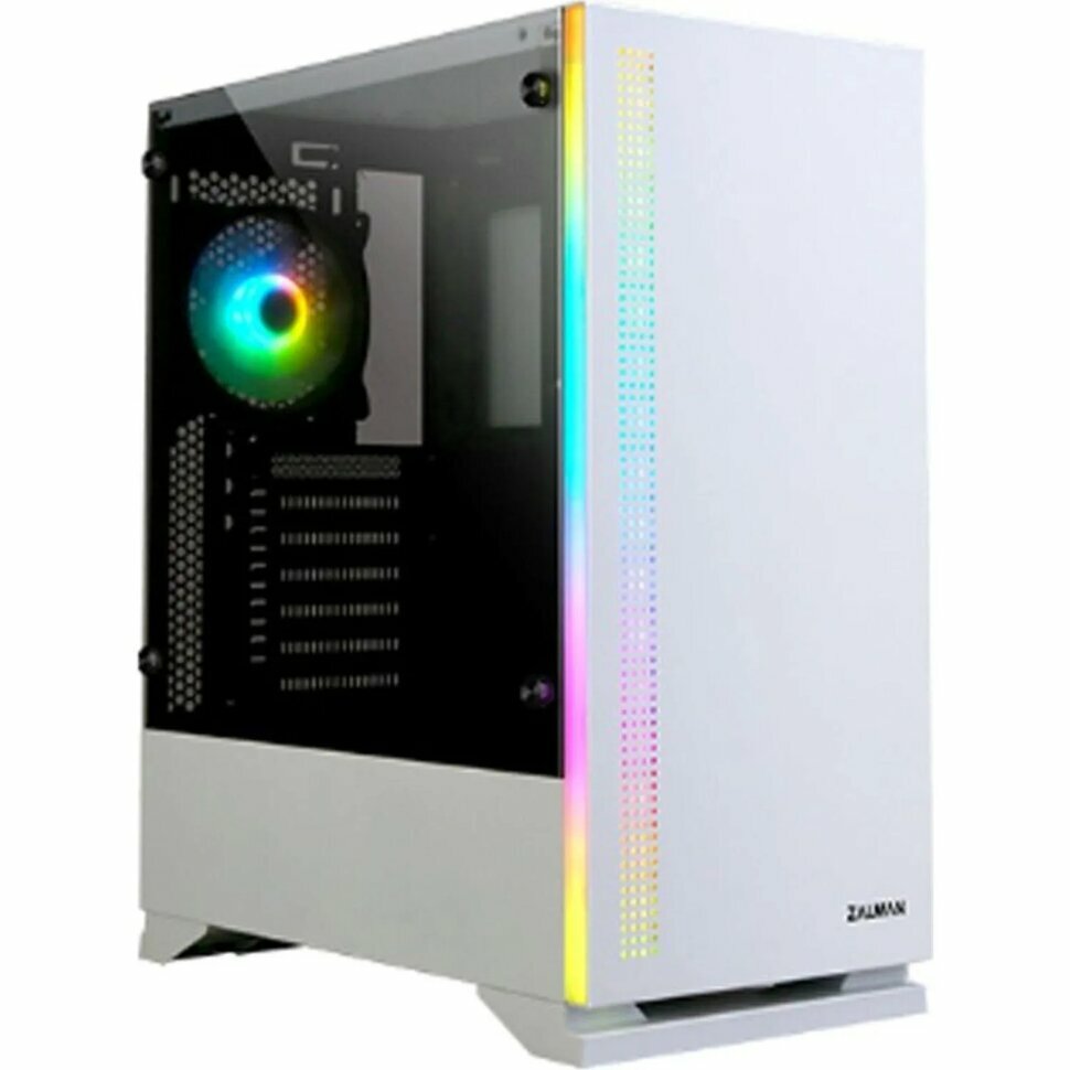 Корпус ZALMAN S5, ATX, WHITE, WINDOW (S5 WHITE), 2243103