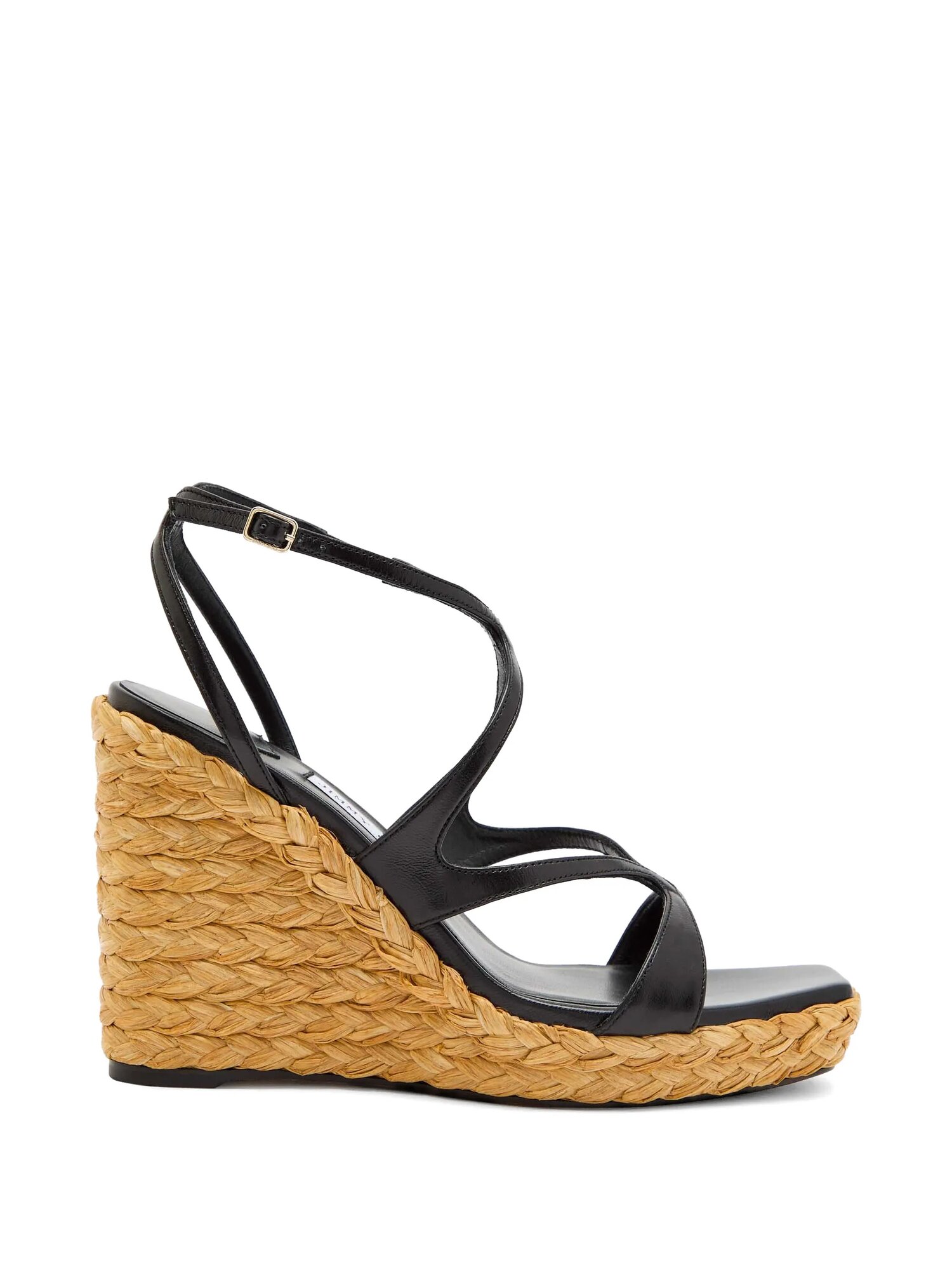 Эспадрильи Strappy woven-wedge espadrilles