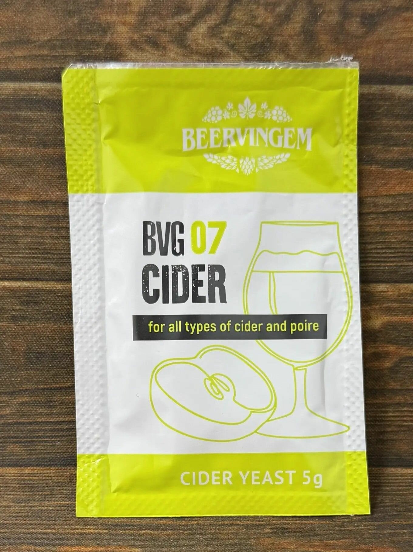 Дрожжи для сидра beervengem