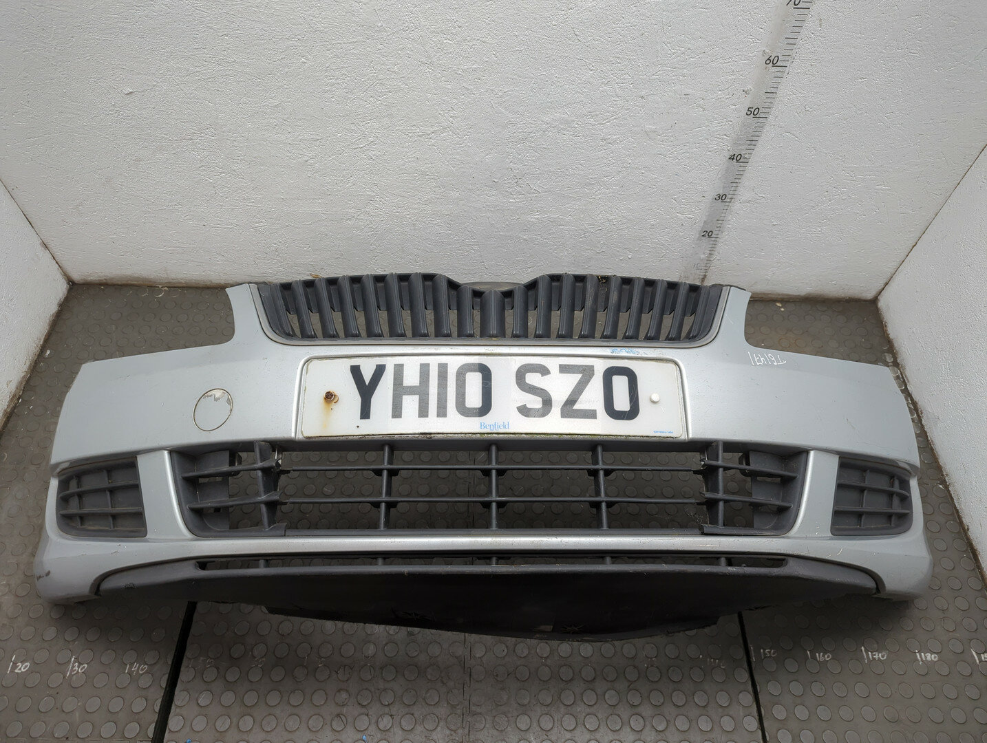 Бампер передний Skoda Fabia Б/У