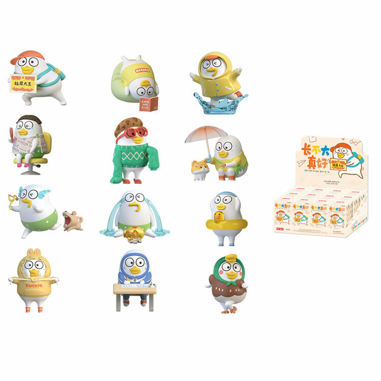 Коллекционная фигурка унисекс POP MART Duckyo Never Grows Up, 12 шт.
