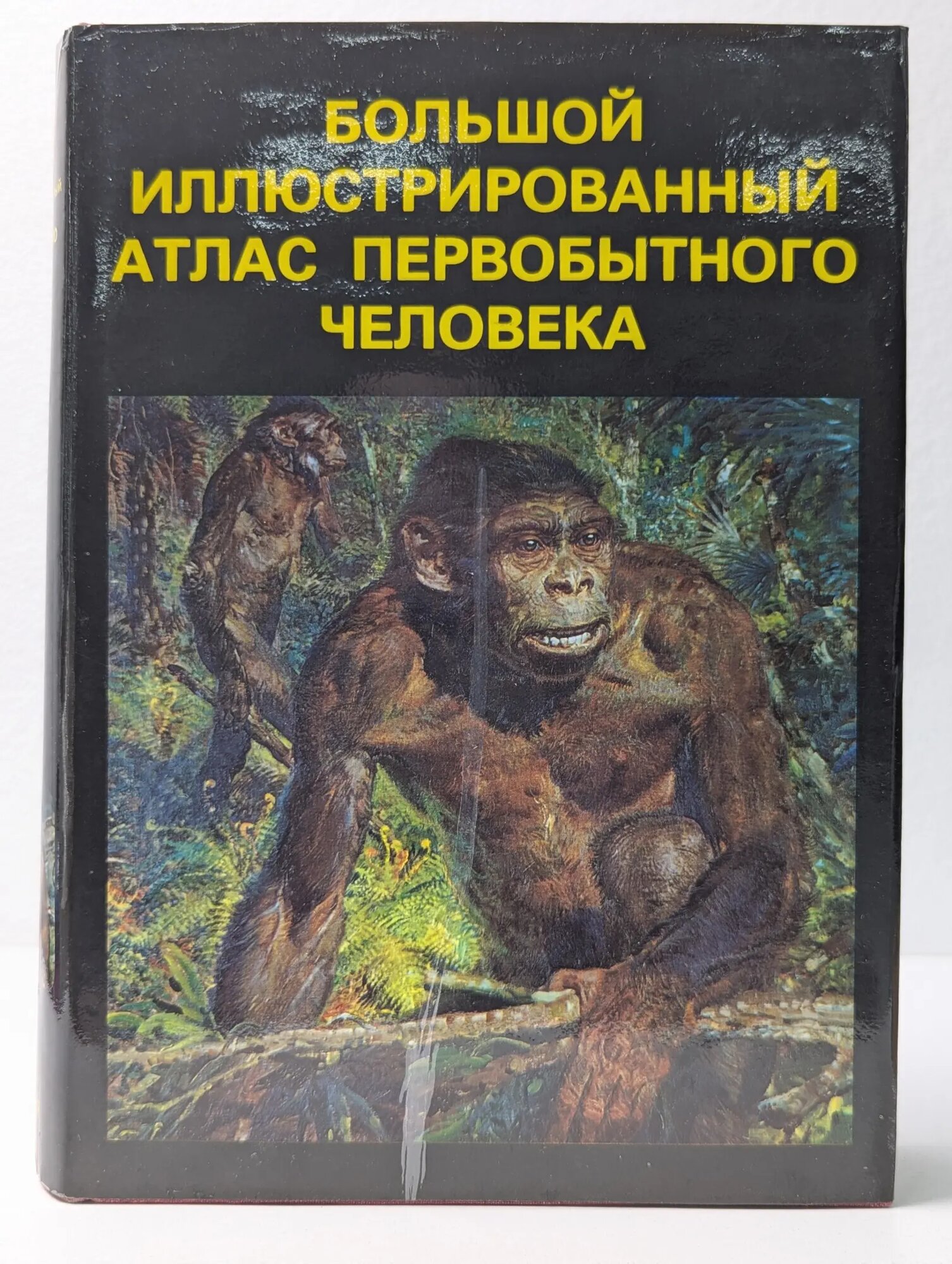 Большой иллюстрированный атлас первобытного человека Елинек Ян 1980