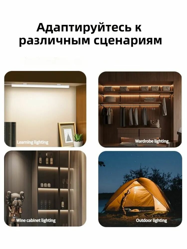 Настенно-потолочный светильник, Без цоколя, 5 Вт