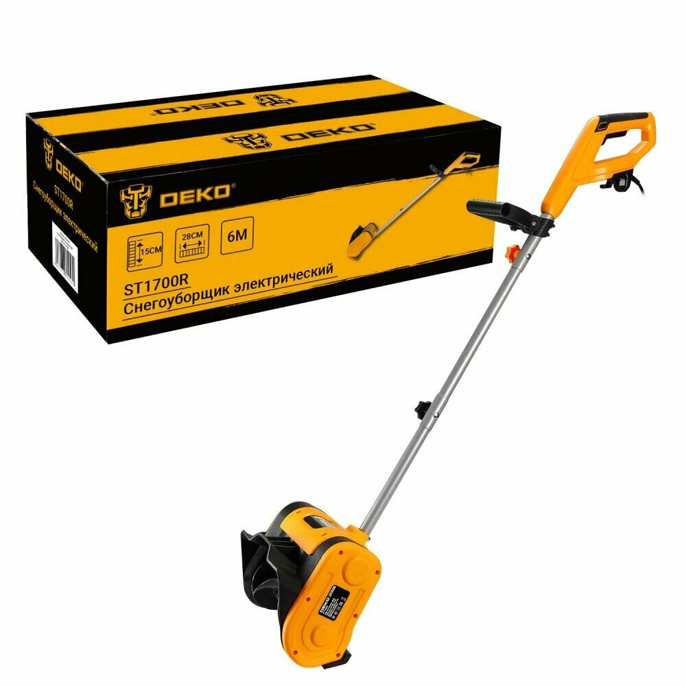 Снегоуборщик электрический DEKO ST1700R 083-4446