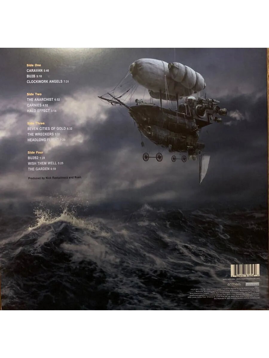 Rush - Clockwork Angels (2LP) — фото 1