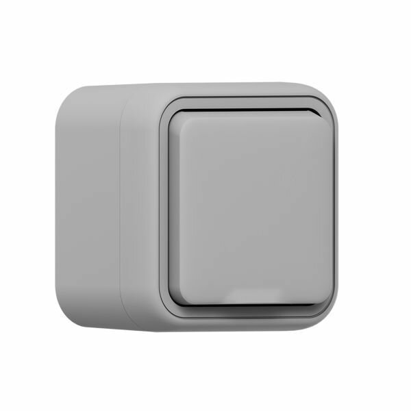 Розетка 1-м ОП Бронто 16А IP55 винтов. клеммы сер. EKF BT1-SOG-111