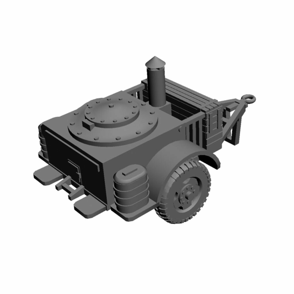 Советская полевая кухня. Вторая мировая война. Масштабная модель 1:72.