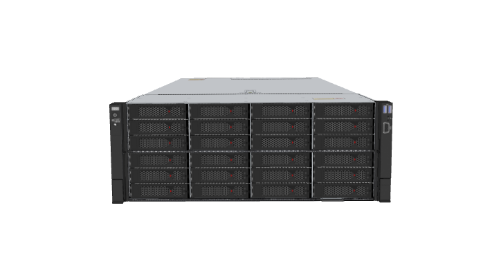 Стоечный сервер хранения G5200 V7 4U: 2 процессора 6428N, 32 модуля памяти DDR5 по 64 ГБ