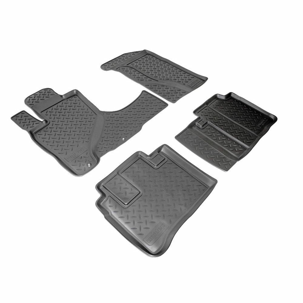 Коврики салонные для Honda CR-V RD4; RD5 2001-2006 АКП NORPLAST NPL-Po-30-10