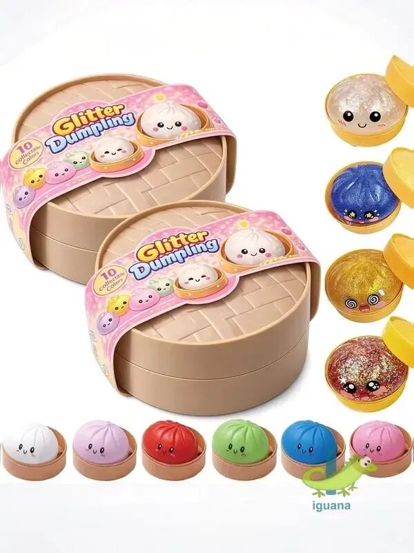 Антистрессовая игрушка, мягкие пельмени