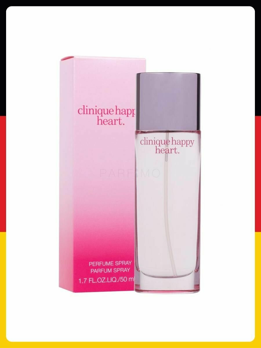 Парфюмерная вода Clinique Happy Heart, для женщин, шипровые ноты, 100мл