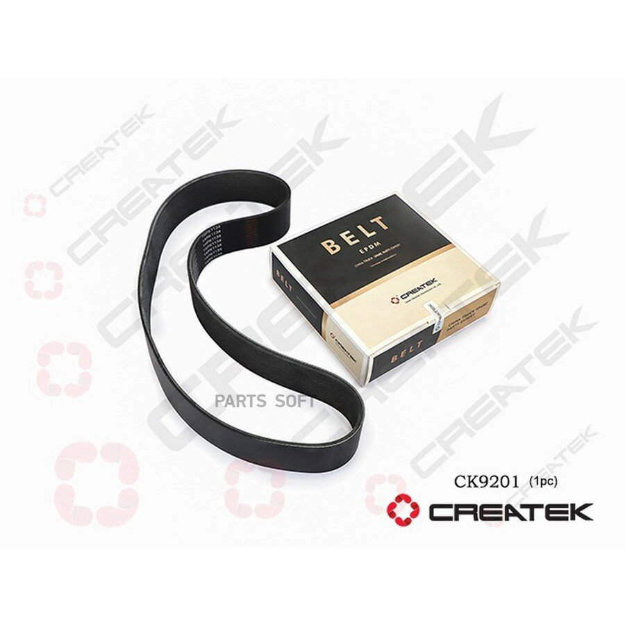 CREATEK Ремень 14PK1134 WP13 X3000FAW J6PXCMGSANYCHENGLONG 612640060176 от официального дистрибьютора, CREATEK, артикул CK9201