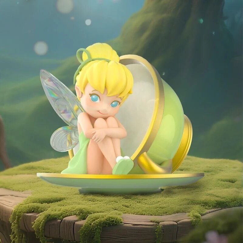 Серия игрушек Disney Peter Pan Lost Treasure, фигурки Тинкер Белл, куклы, детские игрушки, рождественский подарок, декор, коллекция моделей из ПВХ