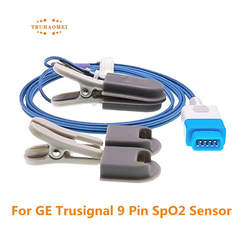 Датчик SpO2 TRUHAOMEI TM-K0215AF-S для GE Trusignal Vet Animal Clip