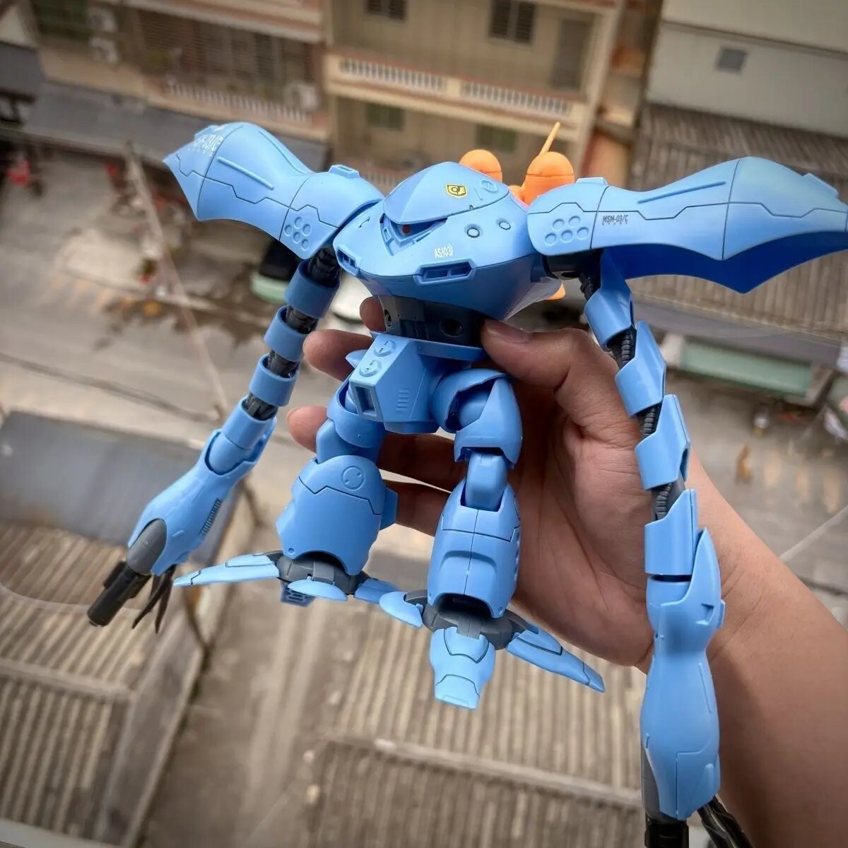 Коллекционная Модель Робота-фигурки Xielaoban 1/100 HG MSM-03C Hygogg UC Из Аниме, Пластиковый Конструктор Для Взрослых