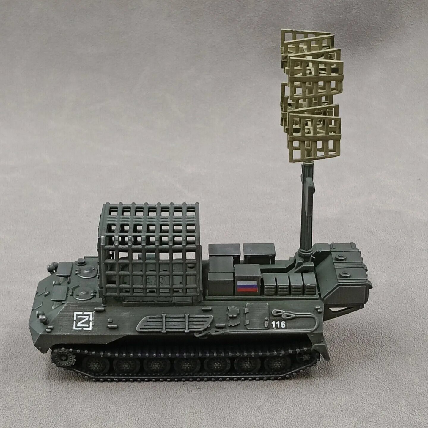 Модель мтлбу 1/72 пластиковая
