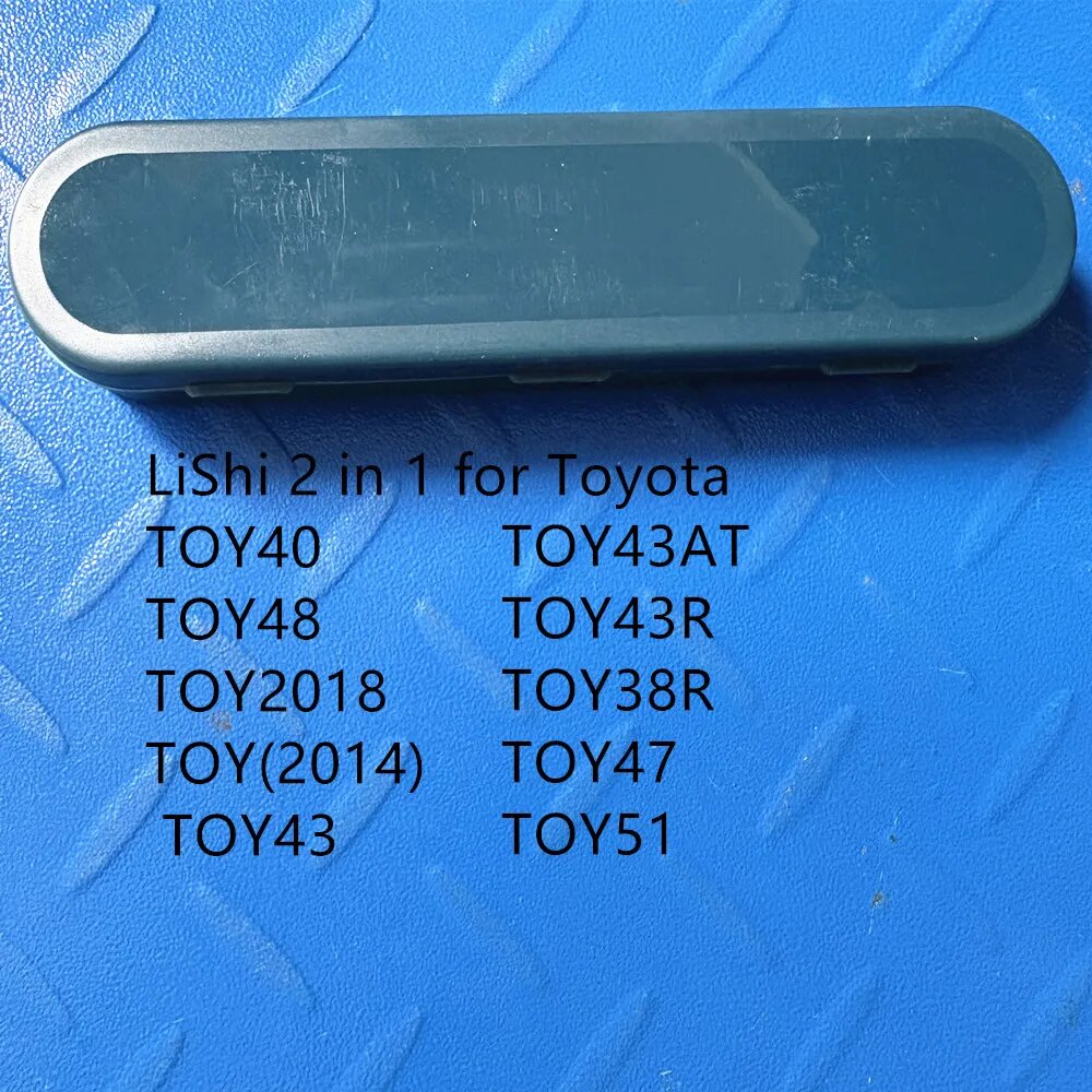 Автомобильный аксессуар LiShi 2-в-1 для ключей Toyota: TOY40, TOY48, TOY2018, TOY(2014), TOY2018